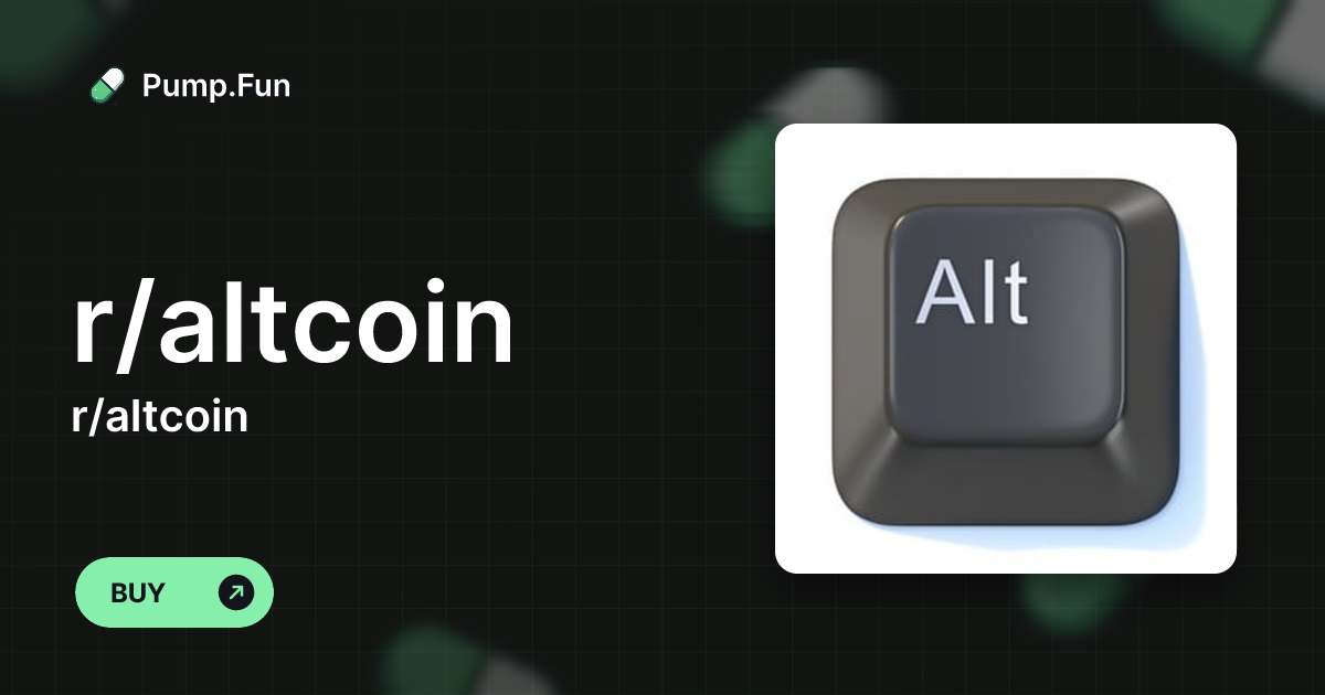 r/altcoin (r/altcoin) - Pump