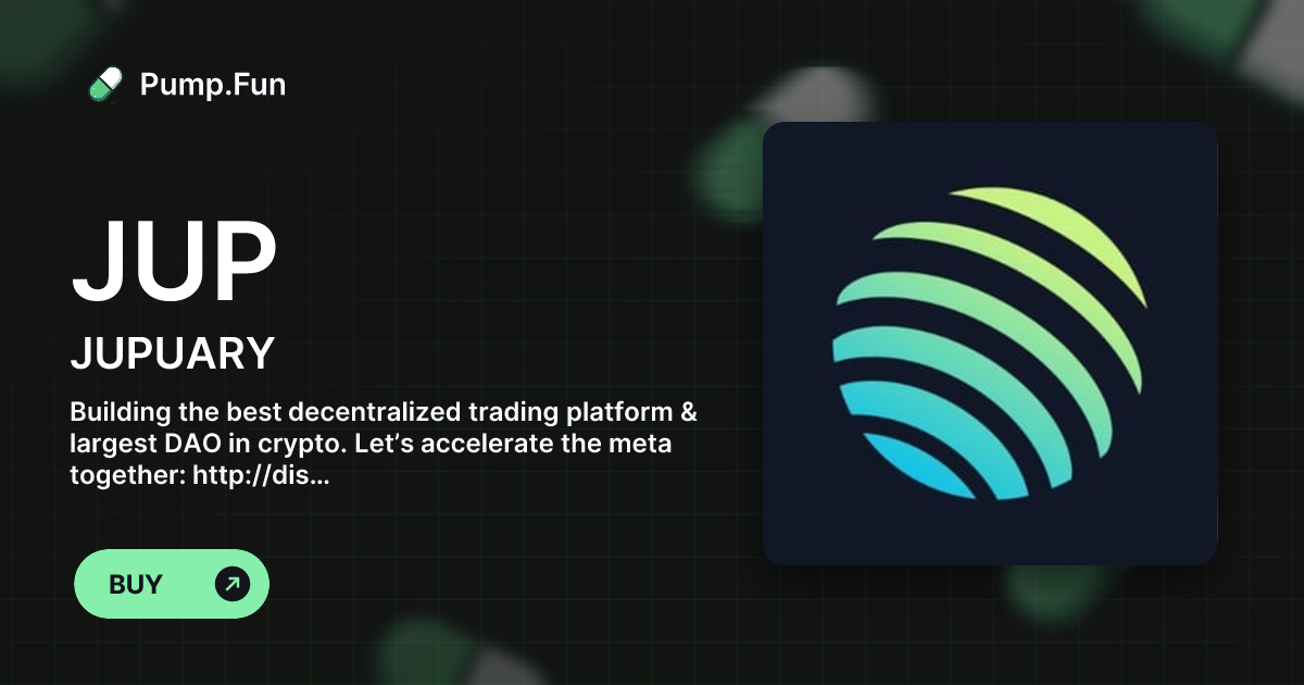 JUPUARY (JUP) - Pump