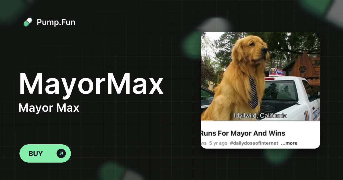 Mayor Max (MayorMax) - Pump
