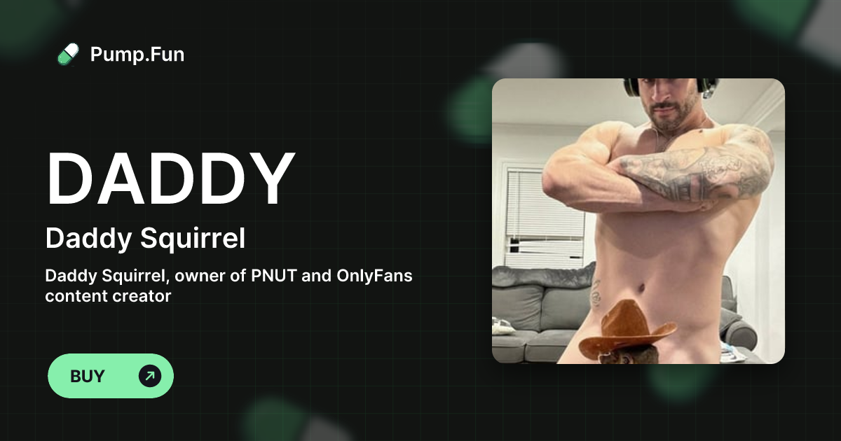 Daddy Squirrel (DADDY) - Pump