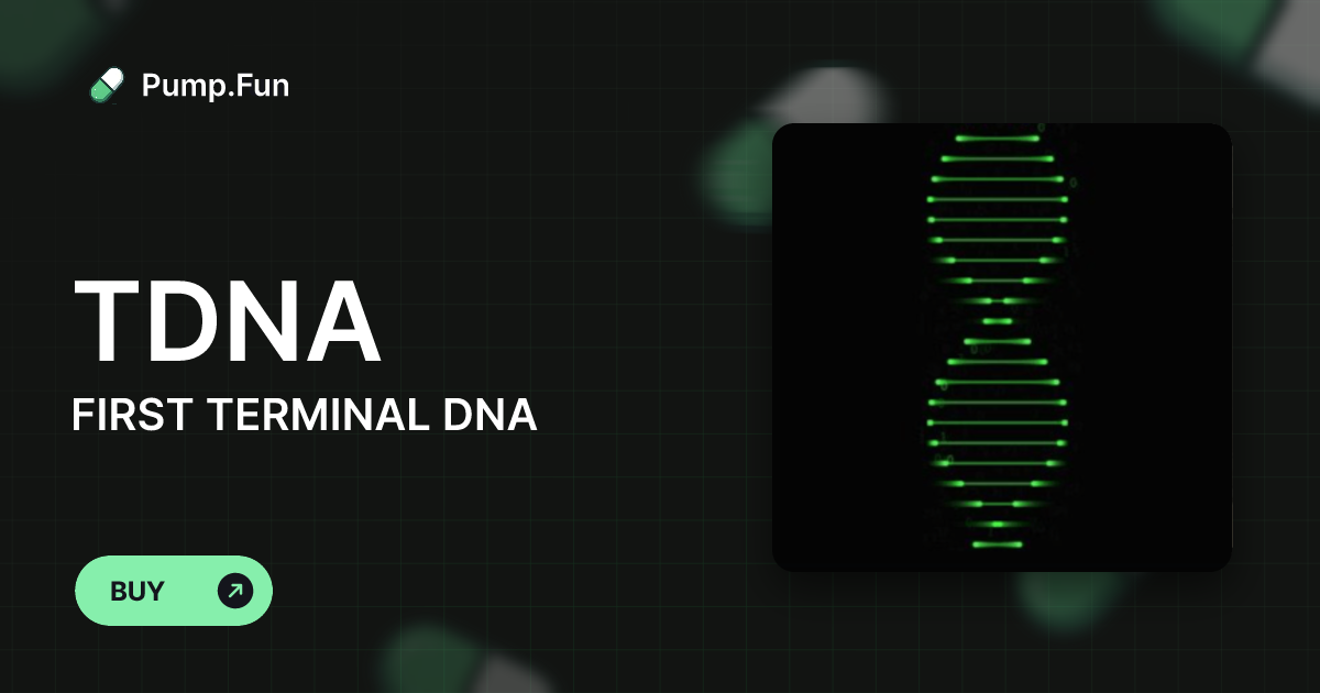 FIRST TERMINAL DNA (TDNA) - Pump