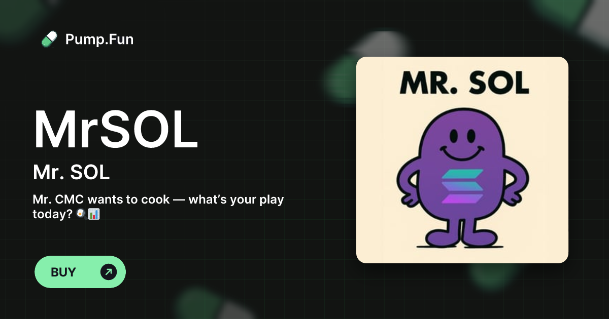 Mr. SOL (MrSOL) - Pump