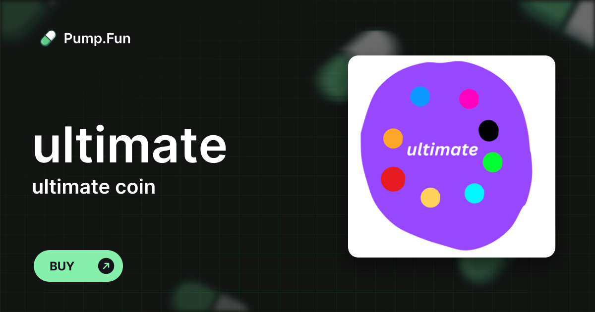 ultimate coin (ultimate) - Pump