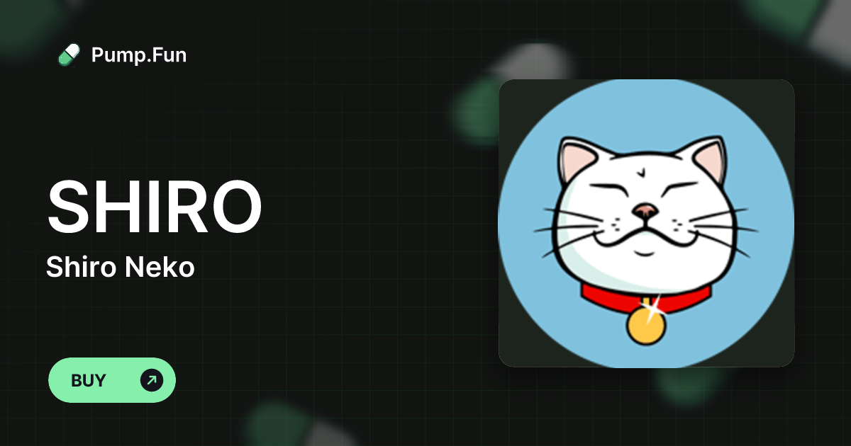 Shiro Neko (SHIRO) - Pump