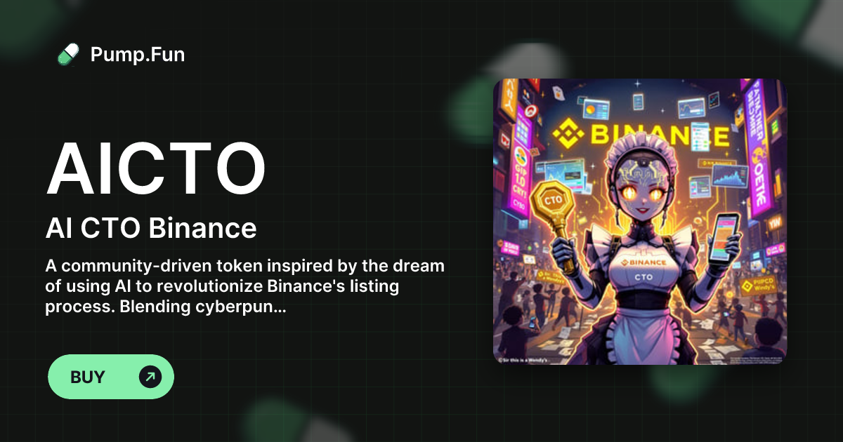 AI CTO Binance (AICTO) - Pump