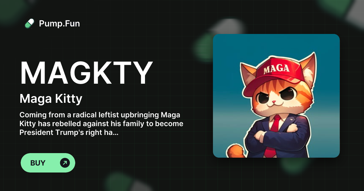 Maga Kitty (MAGKTY) - Pump
