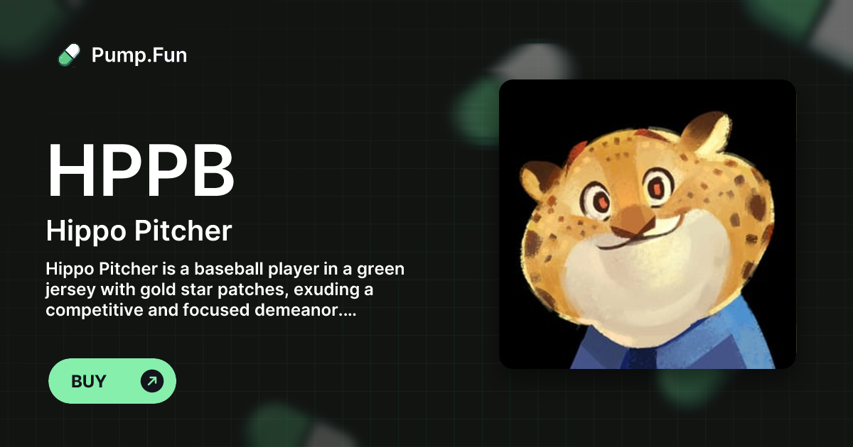 Hippo Pitcher (HPPB) - Pump