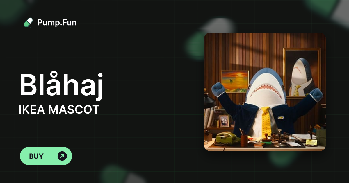 IKEA MASCOT (Blåhaj) - Pump