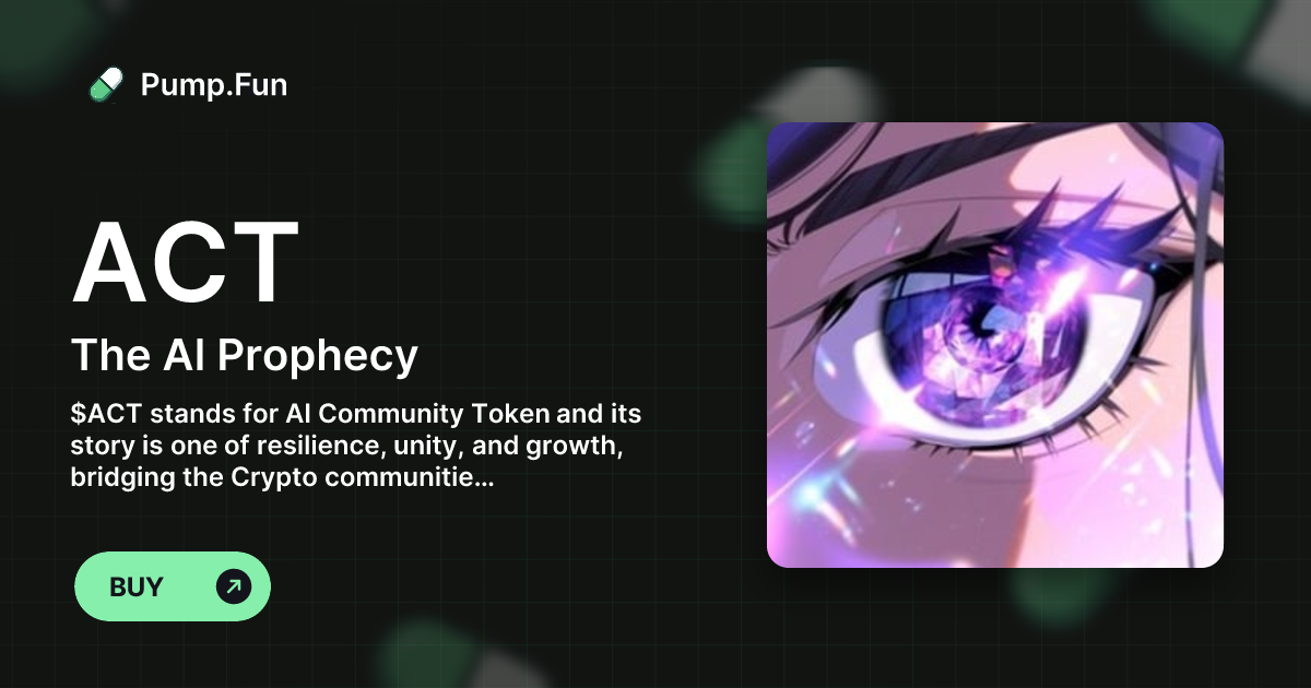 The AI Prophecy (ACT) - Pump