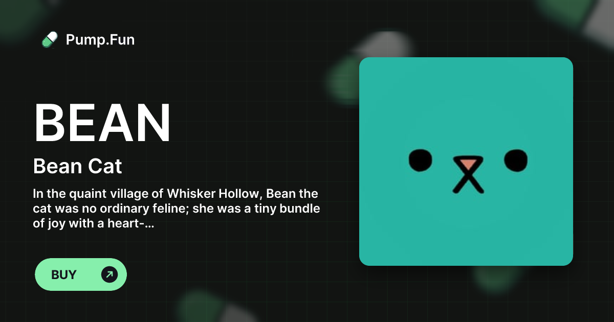 Bean Cat (BEAN) - Pump
