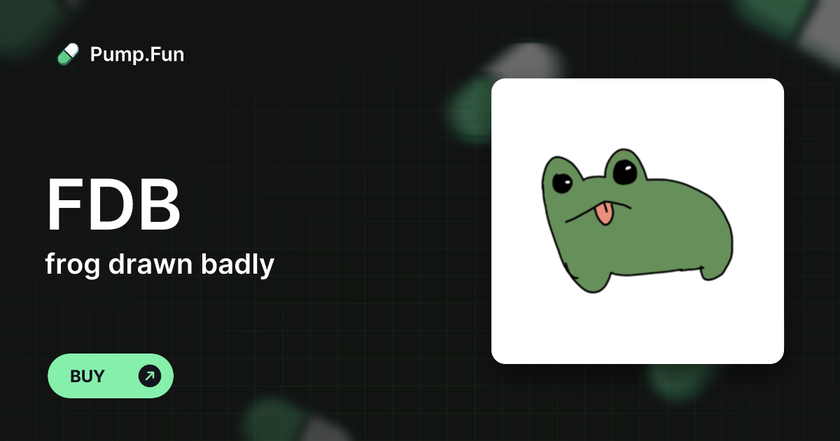 frog drawn badly (FDB) - Pump