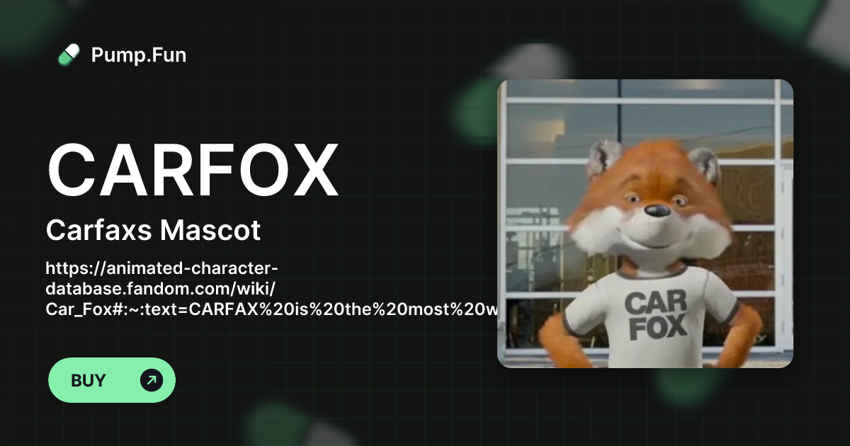 Carfaxs Mascot (CARFOX) - Pump