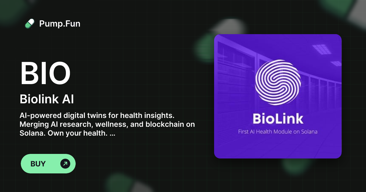 Biolink AI (BIO) - Pump