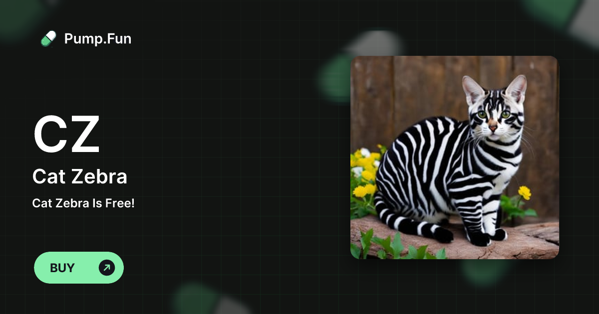 Cat Zebra (CZ) - Pump