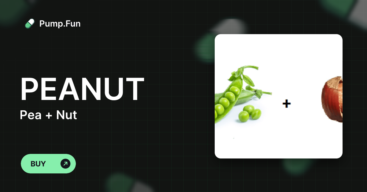 Pea + Nut (PEANUT) - Pump