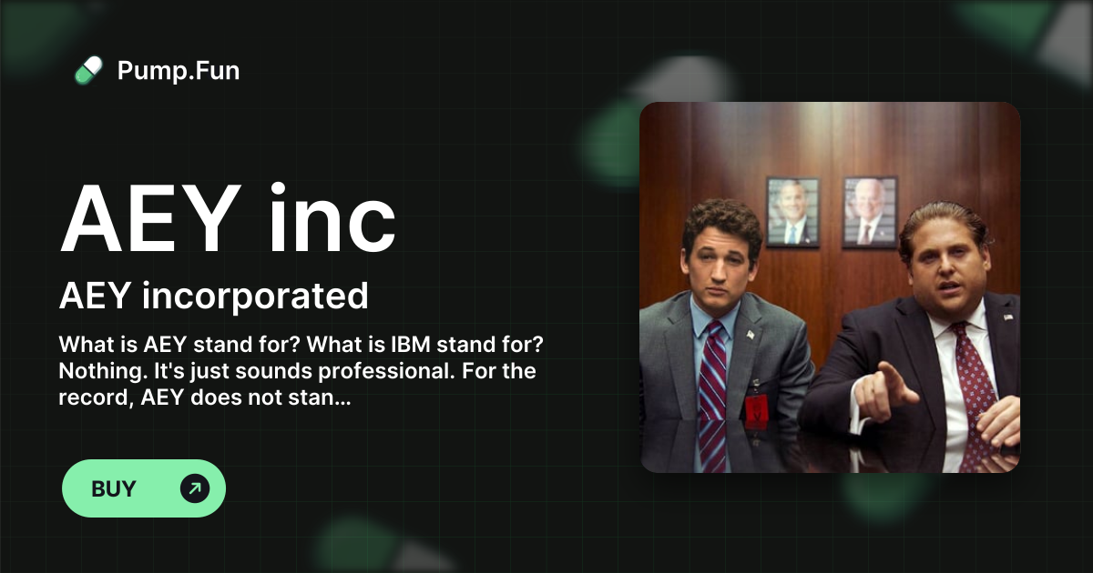 AEY incorporated (AEY inc) - Pump