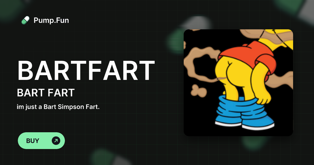 BART FART (BARTFART) - Pump