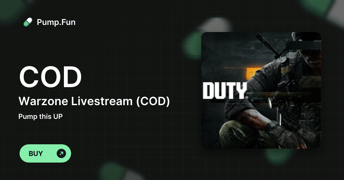 Warzone Livestream (COD) (COD) - Pump