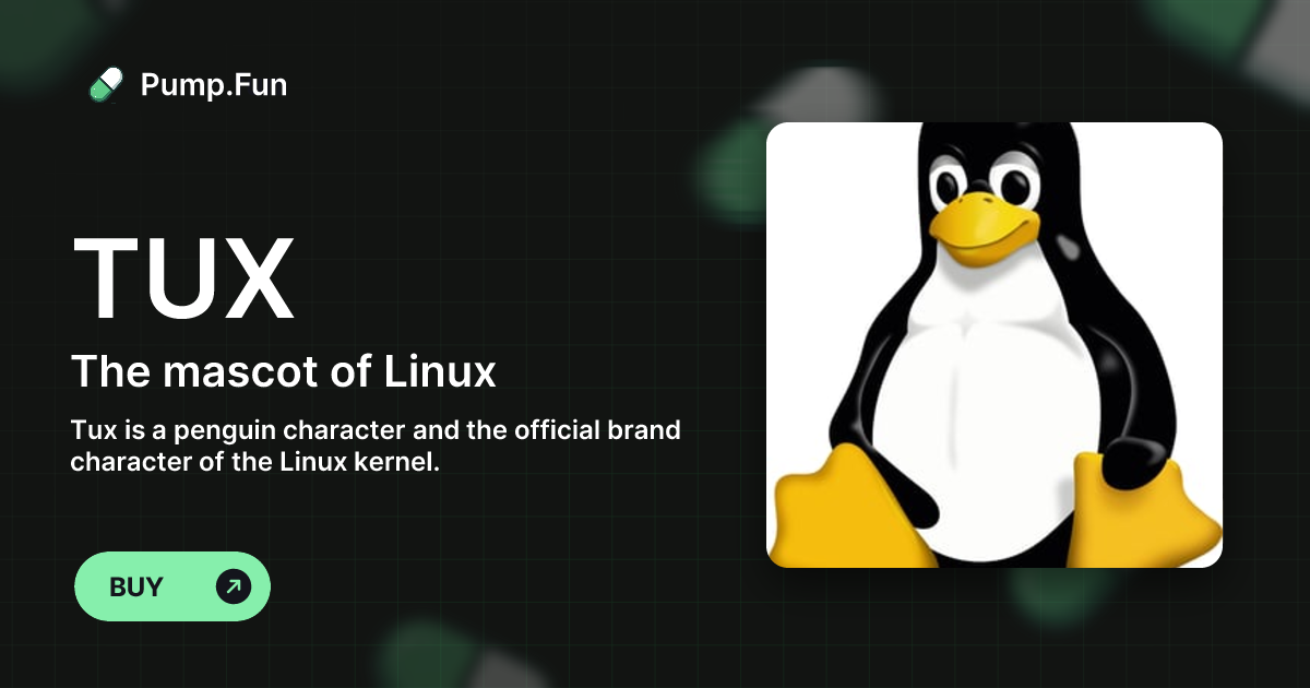 The mascot of Linux (TUX) - Pump
