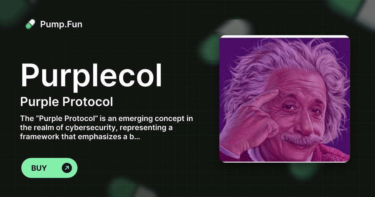 Purple Protocol (Purplecol) - Pump