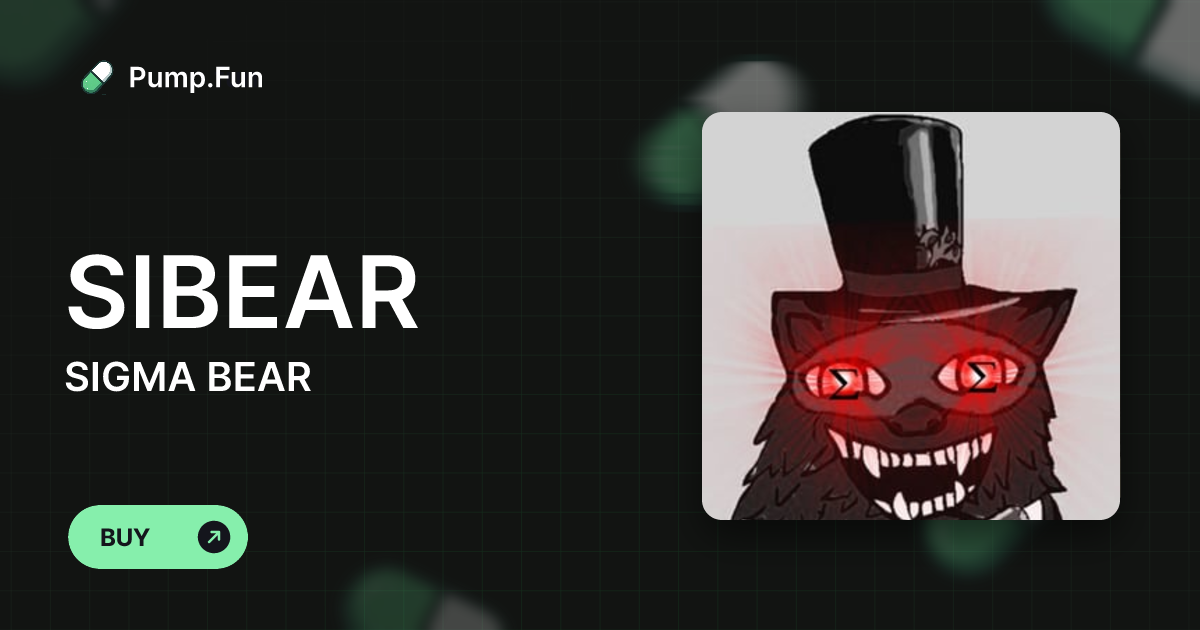 SIGMA BEAR (SIBEAR) - Pump