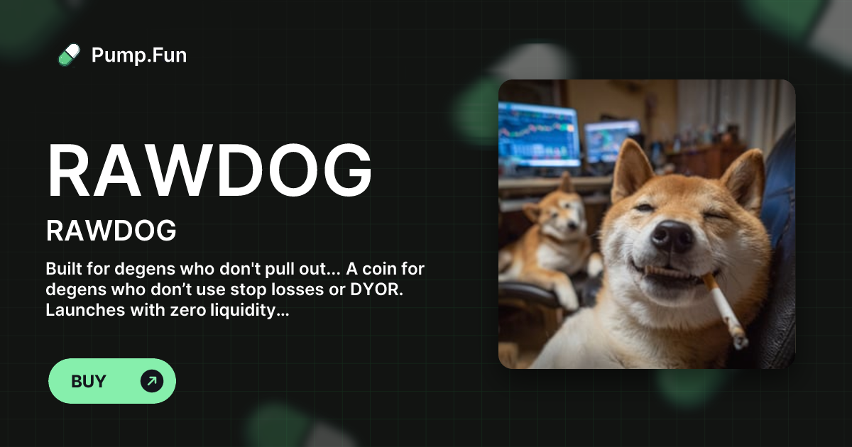 RAWDOG (RAWDOG) - Pump