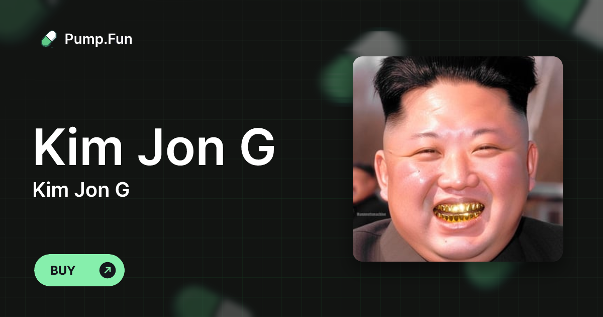 Kim Jon G (Kim Jon G) - Pump