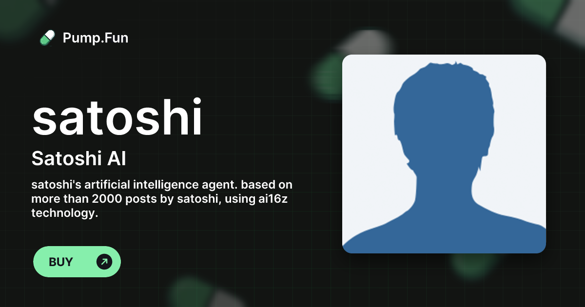 Satoshi AI (satoshi) - Pump