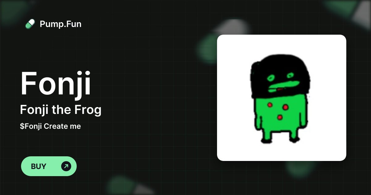 Fonji the Frog (Fonji) - Pump