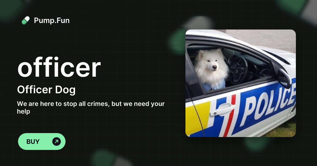 Officer Dog (officer ) - Pump