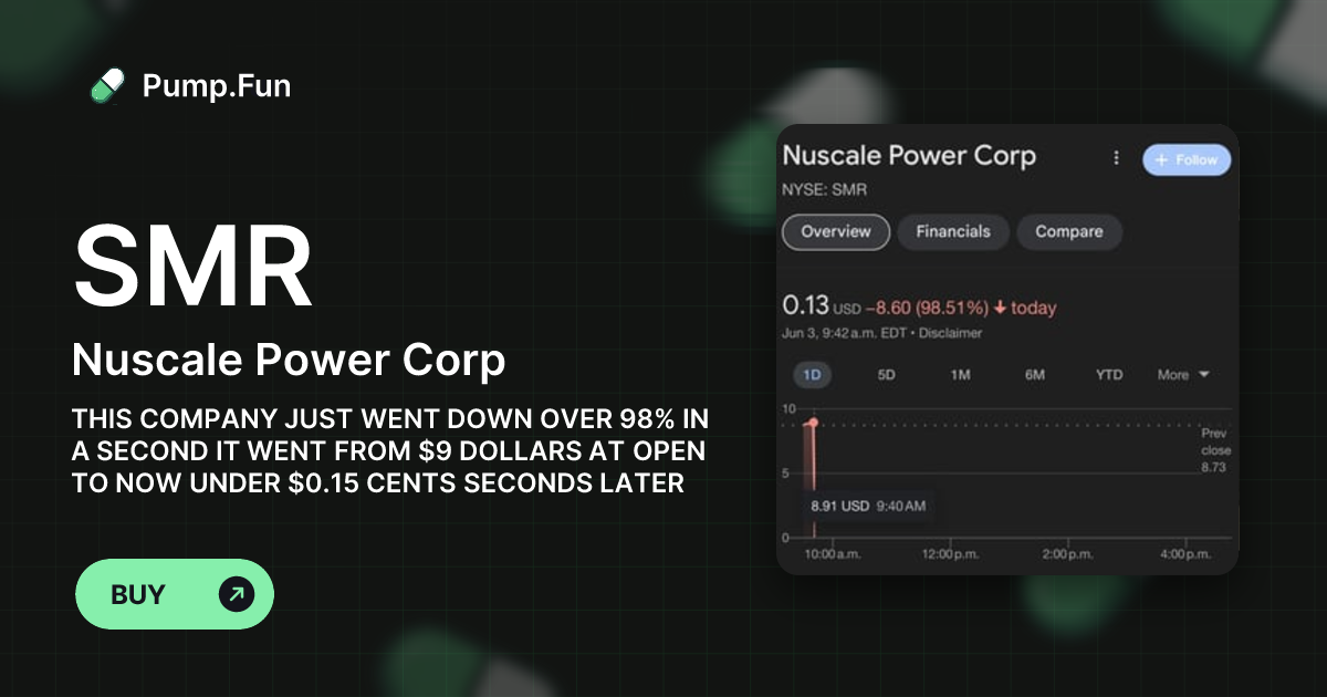 Nuscale Power Corp (SMR) - Pump