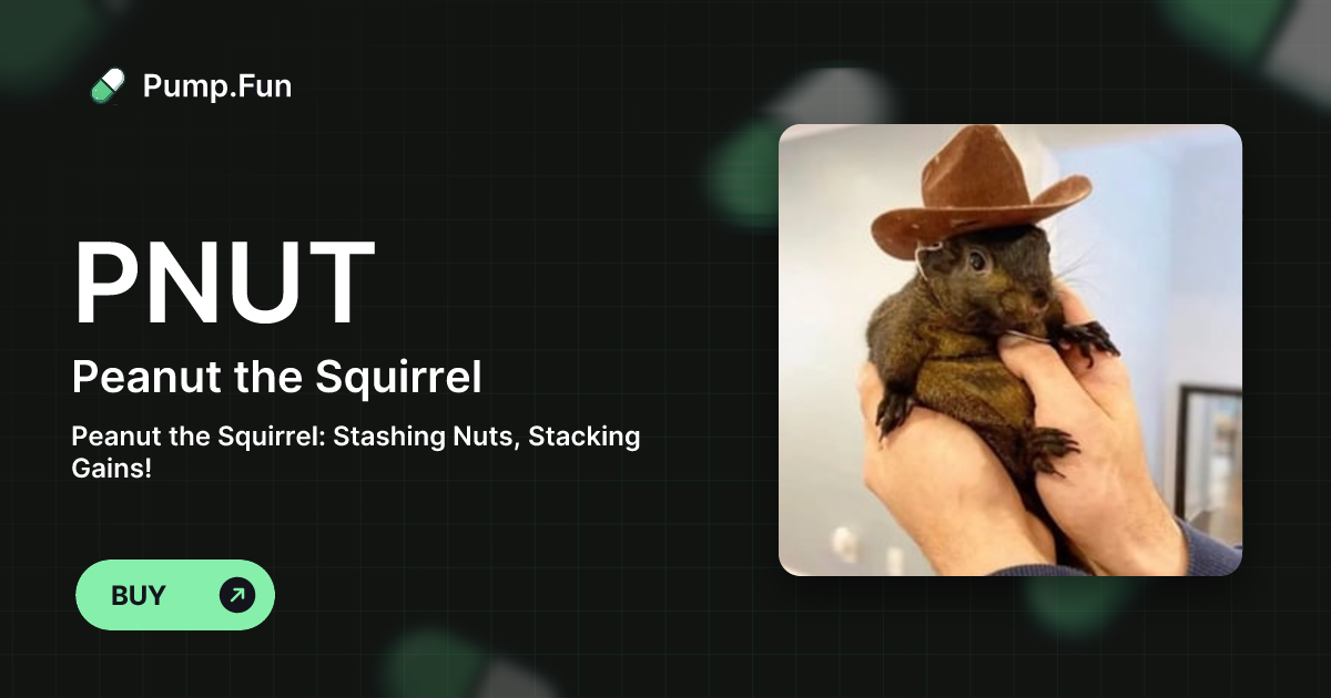 Peanut the Squirrel (PNUT) - Pump