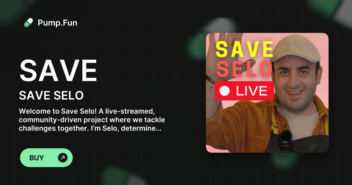 SAVE SELO (SAVE) - Pump