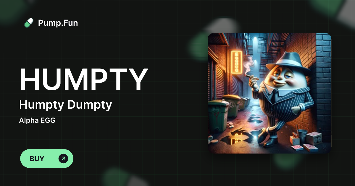 Humpty Dumpty (HUMPTY) - Pump