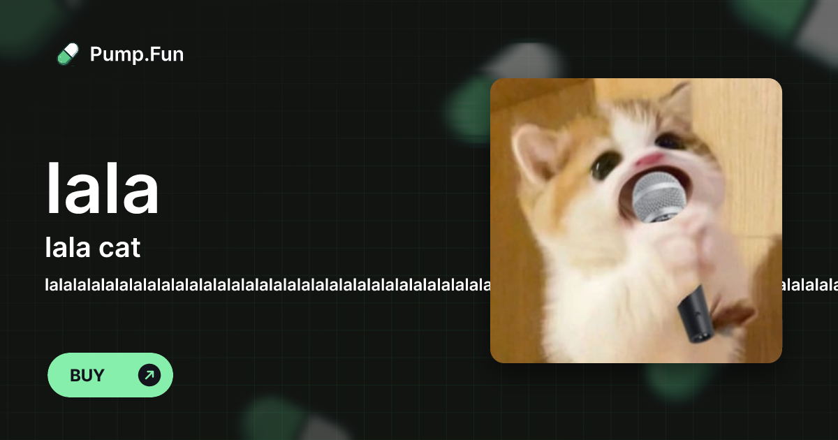 lala cat (lala ) - Pump