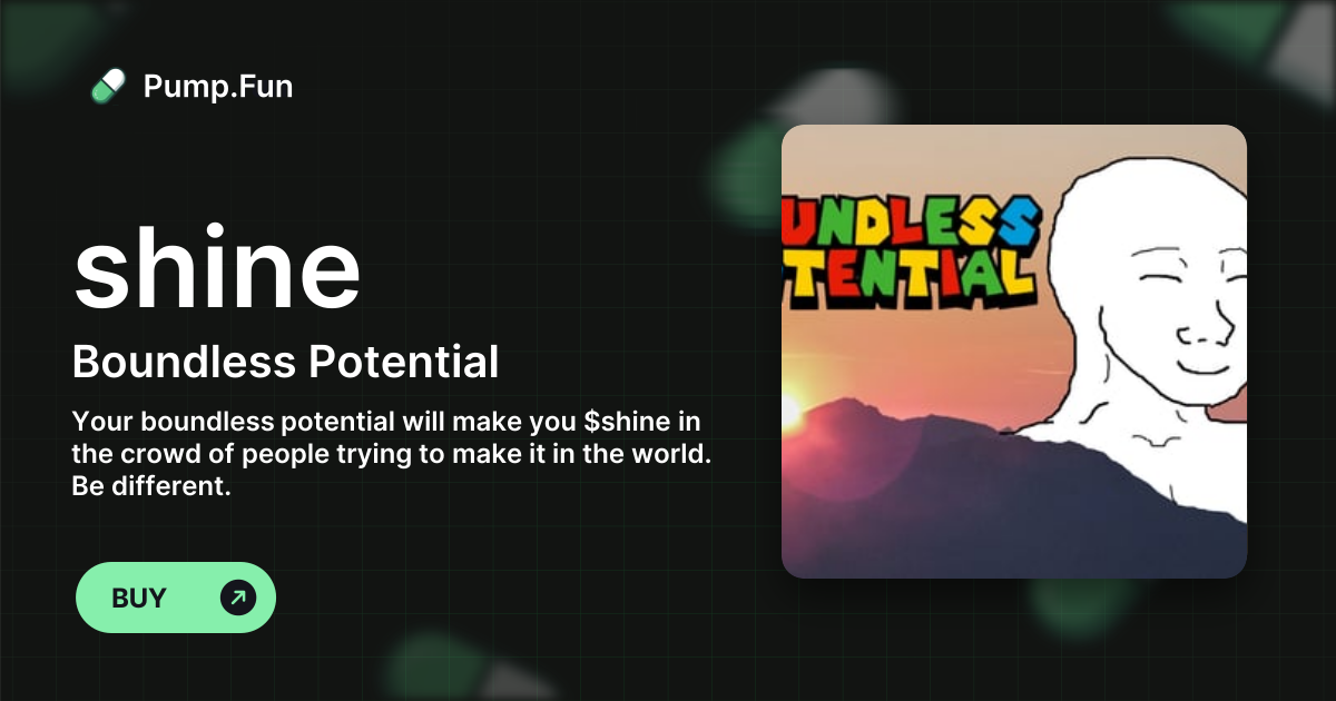 Boundless Potential (shine) - Pump