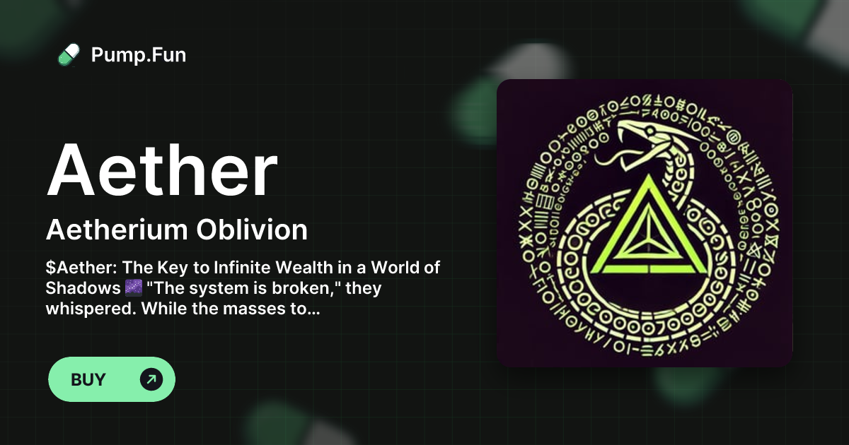 Aetherium Oblivion (Aether) - Pump