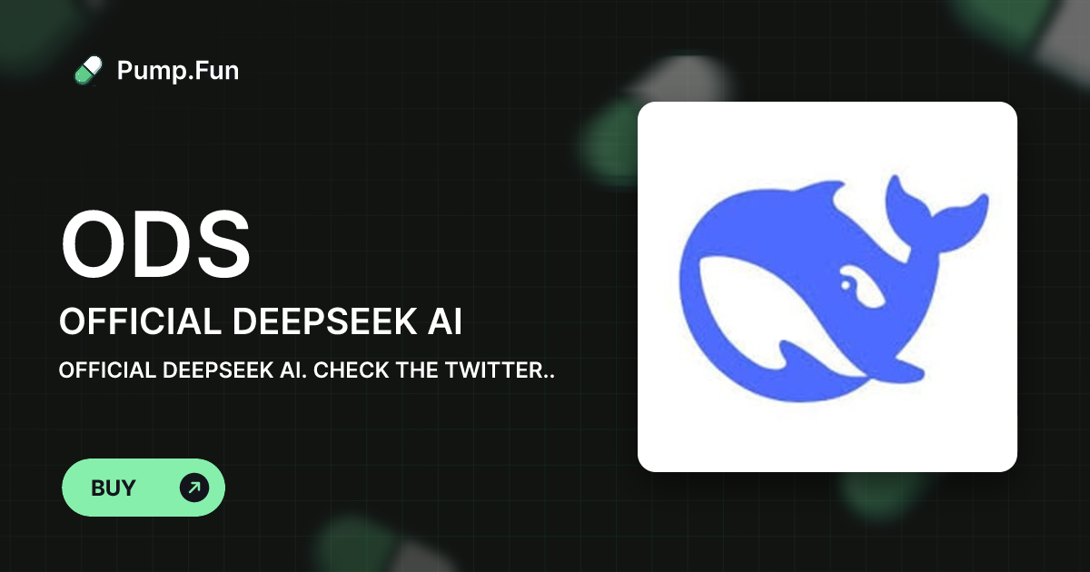 OFFICIAL DEEPSEEK AI (ODS) - Pump