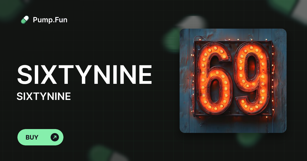 SIXTYNINE (SIXTYNINE) - Pump