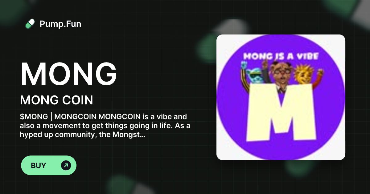 MONG COIN (MONG) - Pump