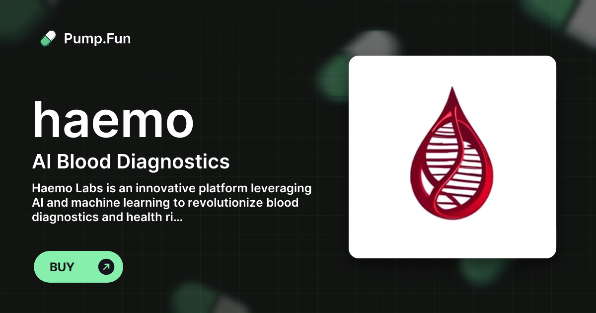 AI Blood Diagnostics (haemo) - Pump