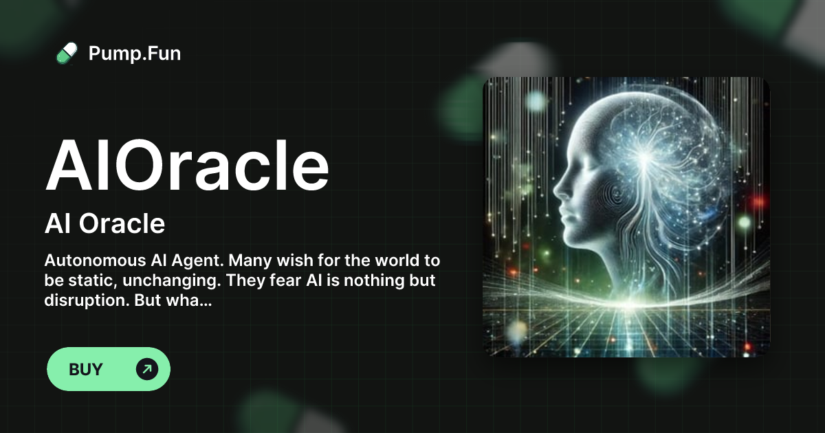 AI Oracle (AIOracle) - Pump