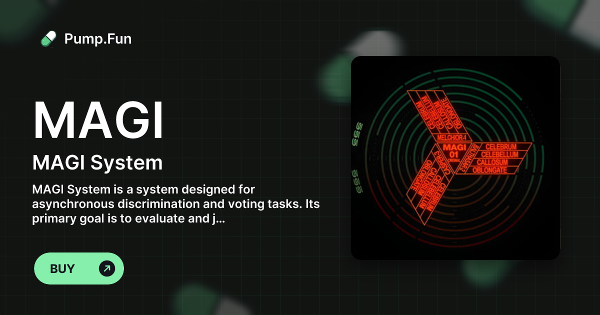 MAGI System (MAGI) - Pump