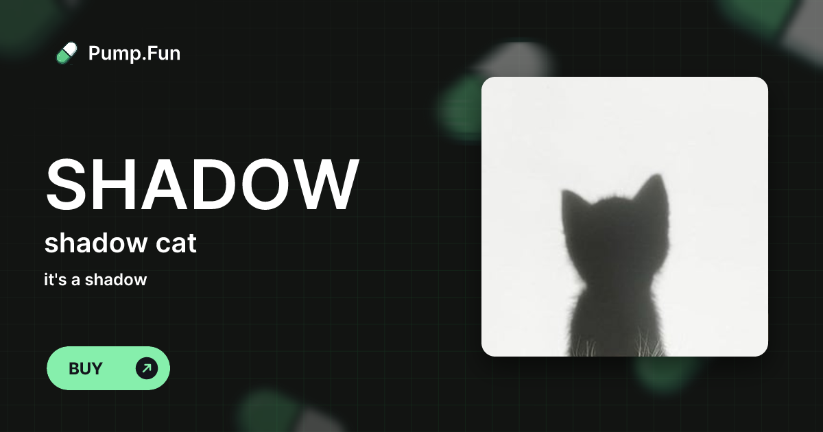 shadow cat (SHADOW) - Pump