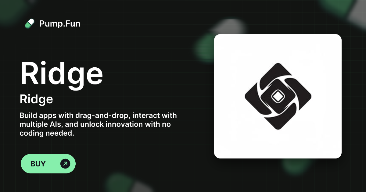 Ridge (Ridge) - Pump