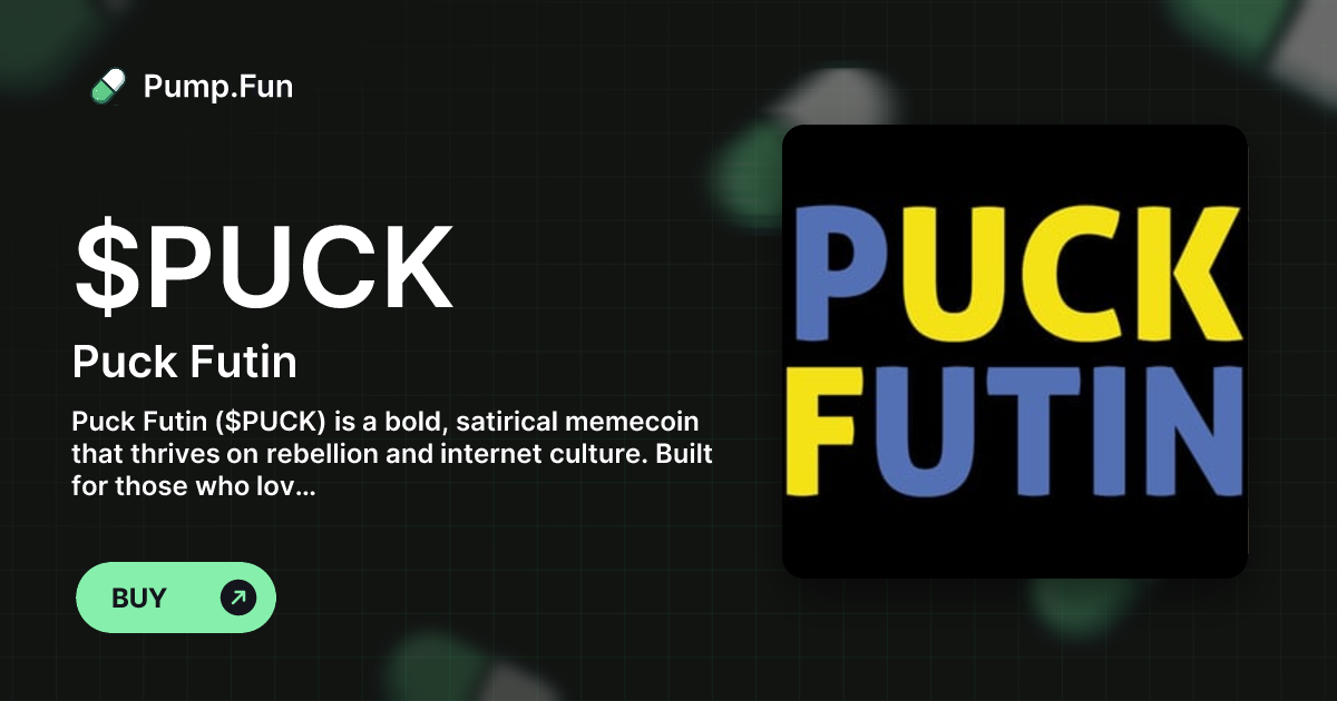 Puck Futin ($PUCK) - Pump