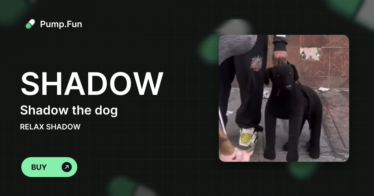 Shadow the dog (SHADOW) - Pump
