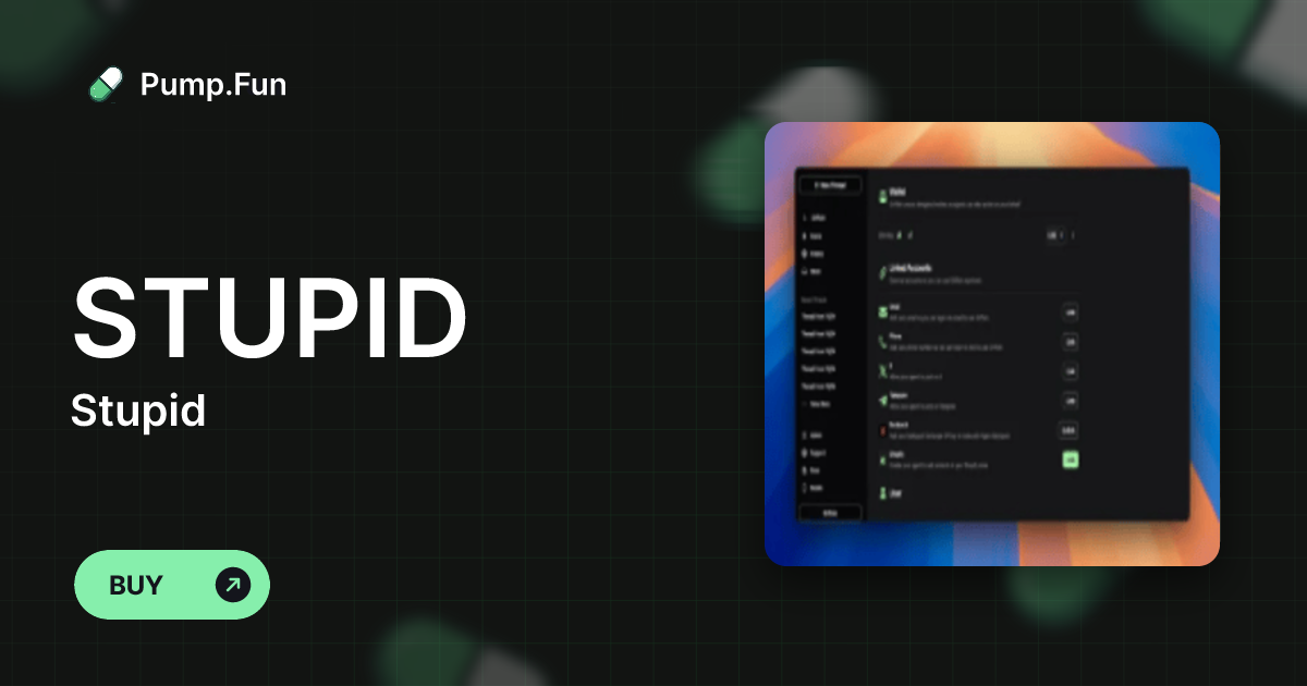 Stupid (STUPID) - Pump