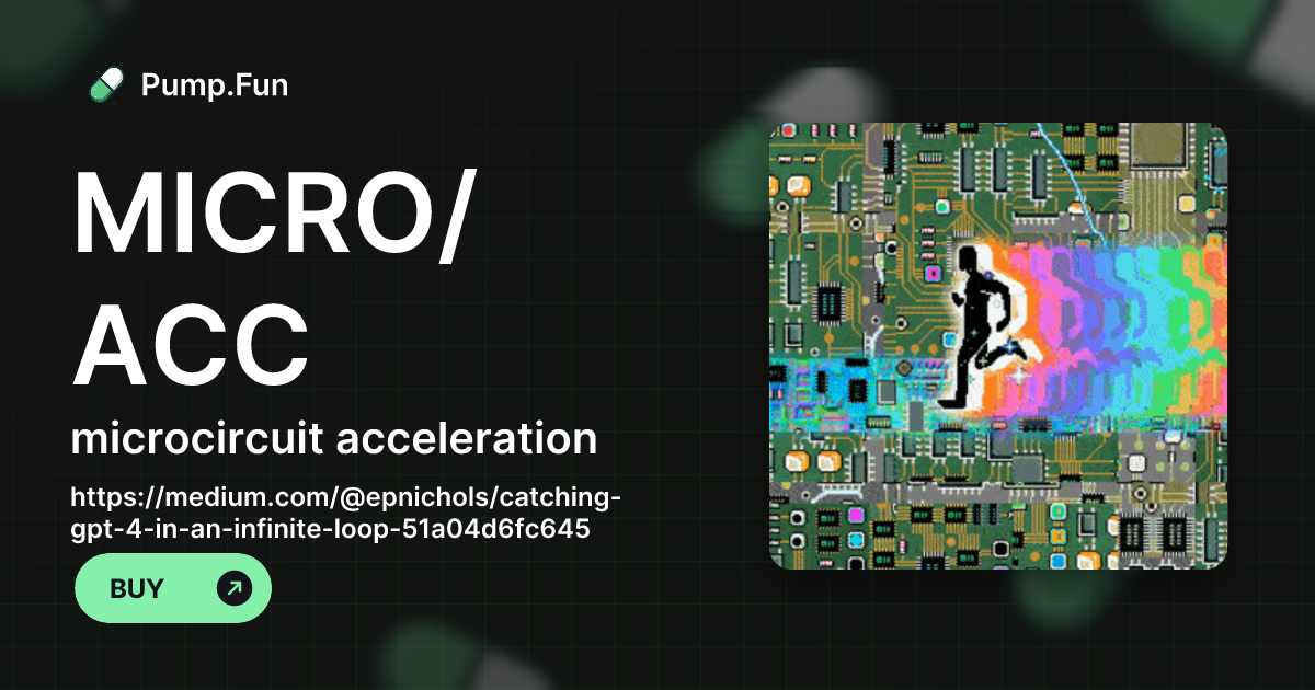 microcircuit acceleration (MICRO/ACC) - Pump