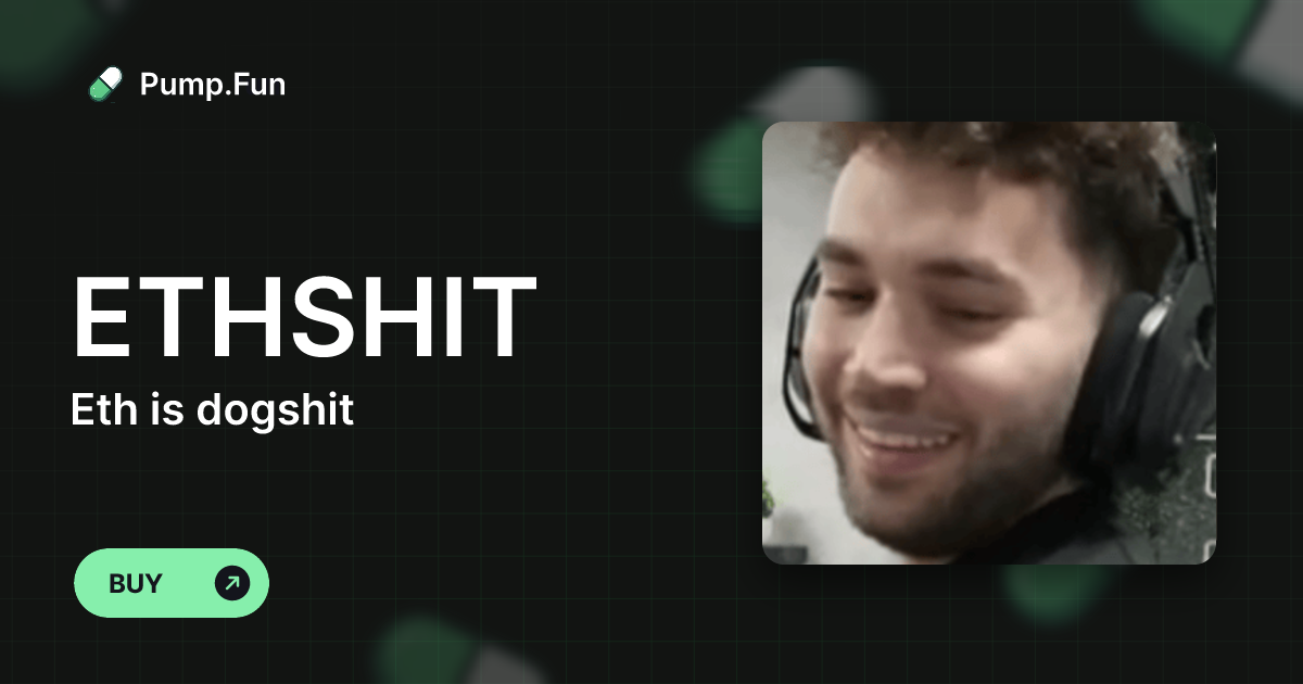 Eth is dogshit (ETHSHIT) - Pump